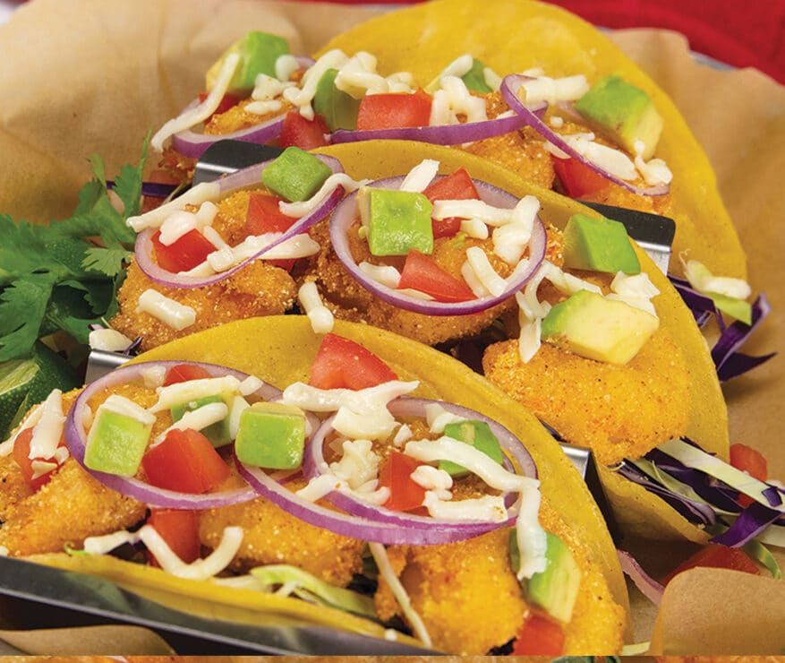 Clearfield® Kickin' Shrimp Tacos Recipe